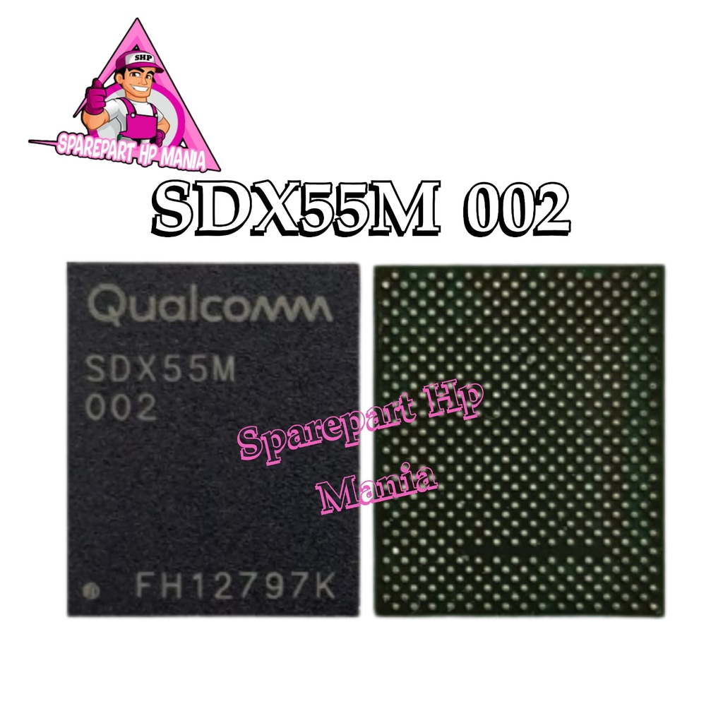 Jual IC BASEBAND CPU SDX55M 002 IP 12 PRO MAX MINI MI 10T ORIGINAL NEW SDX 55M-002 | Shopee ...