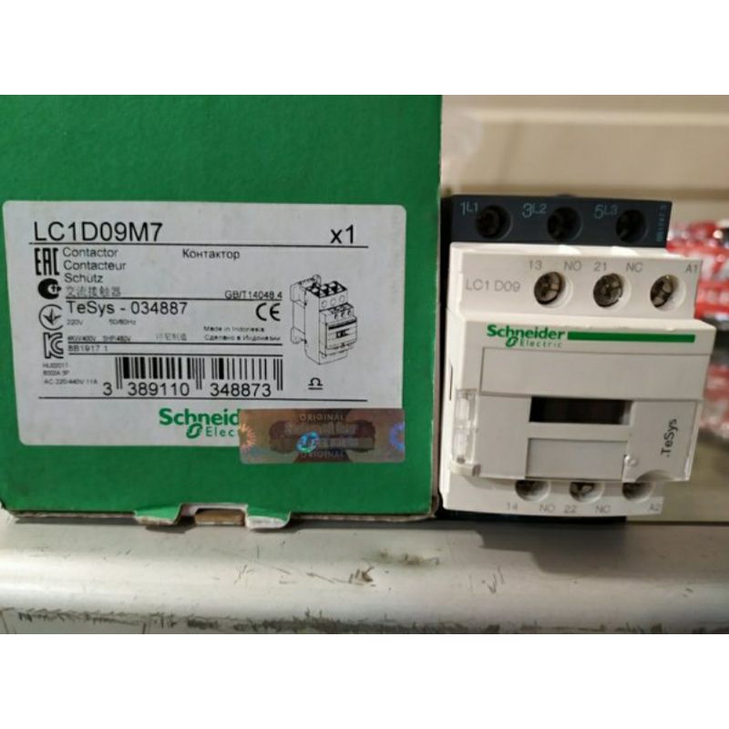 Jual CONTACTOR LC1D09M7 SCHNEIDER | Shopee Indonesia