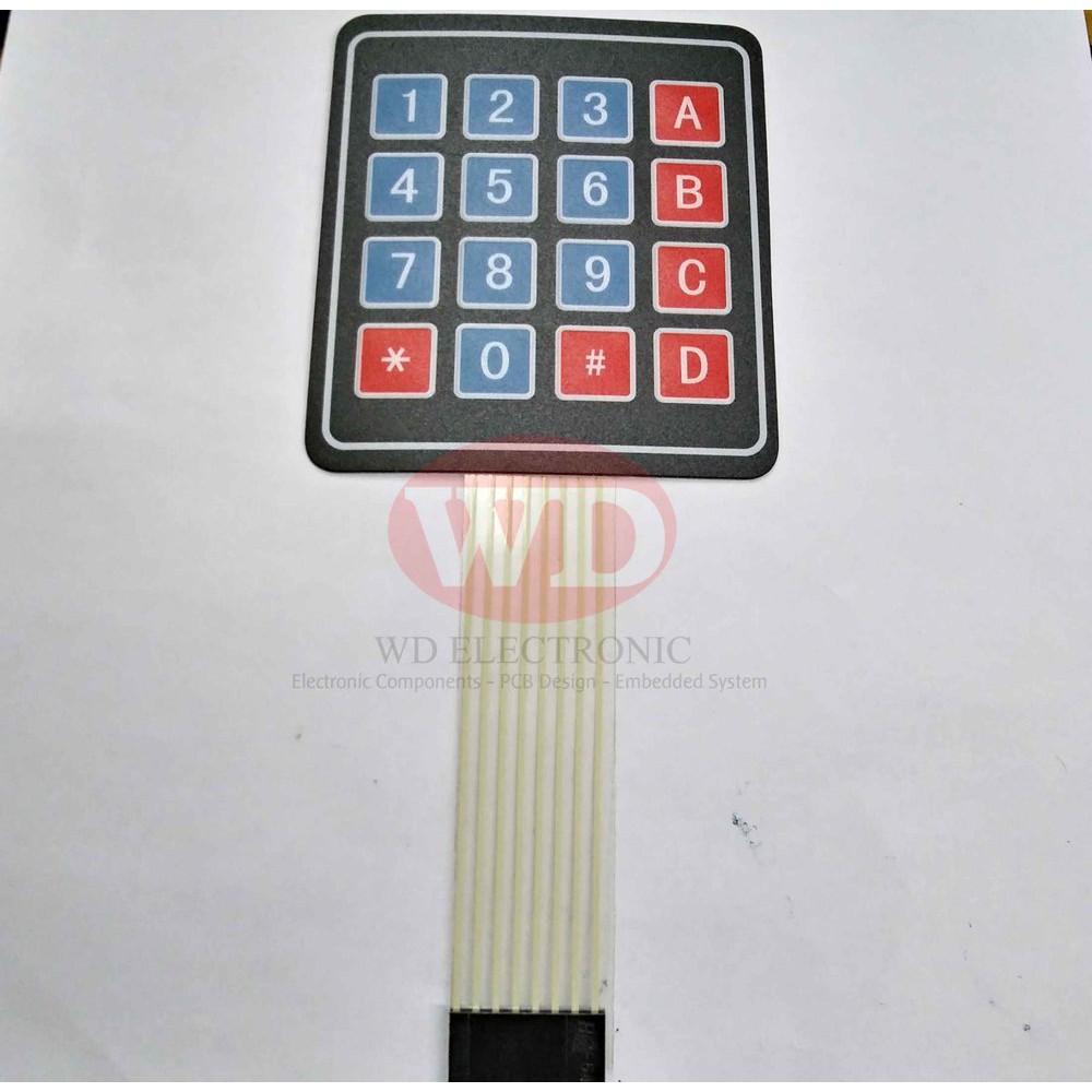 Jual Keypad Membran 4x4 Pertamini Keypad Pom Mini Obral Shopee Indonesia 