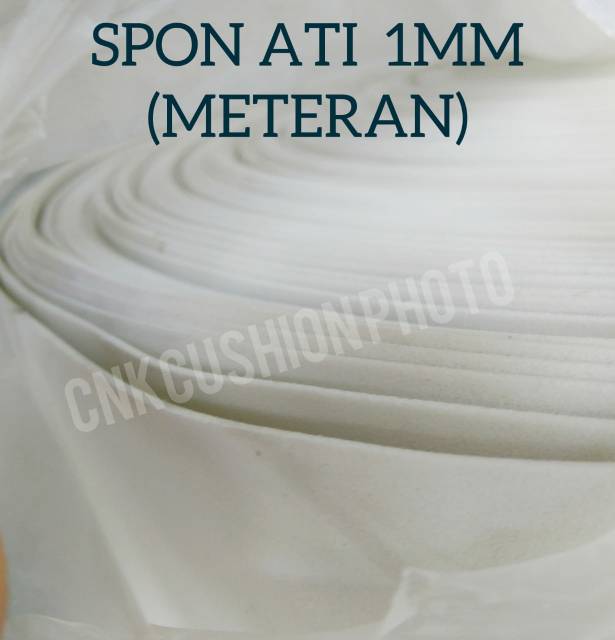 Jual SPON KARET ATI / BUSA HATI / EVA SPONGE ROLL TEBAL 1MM - METERAN ...
