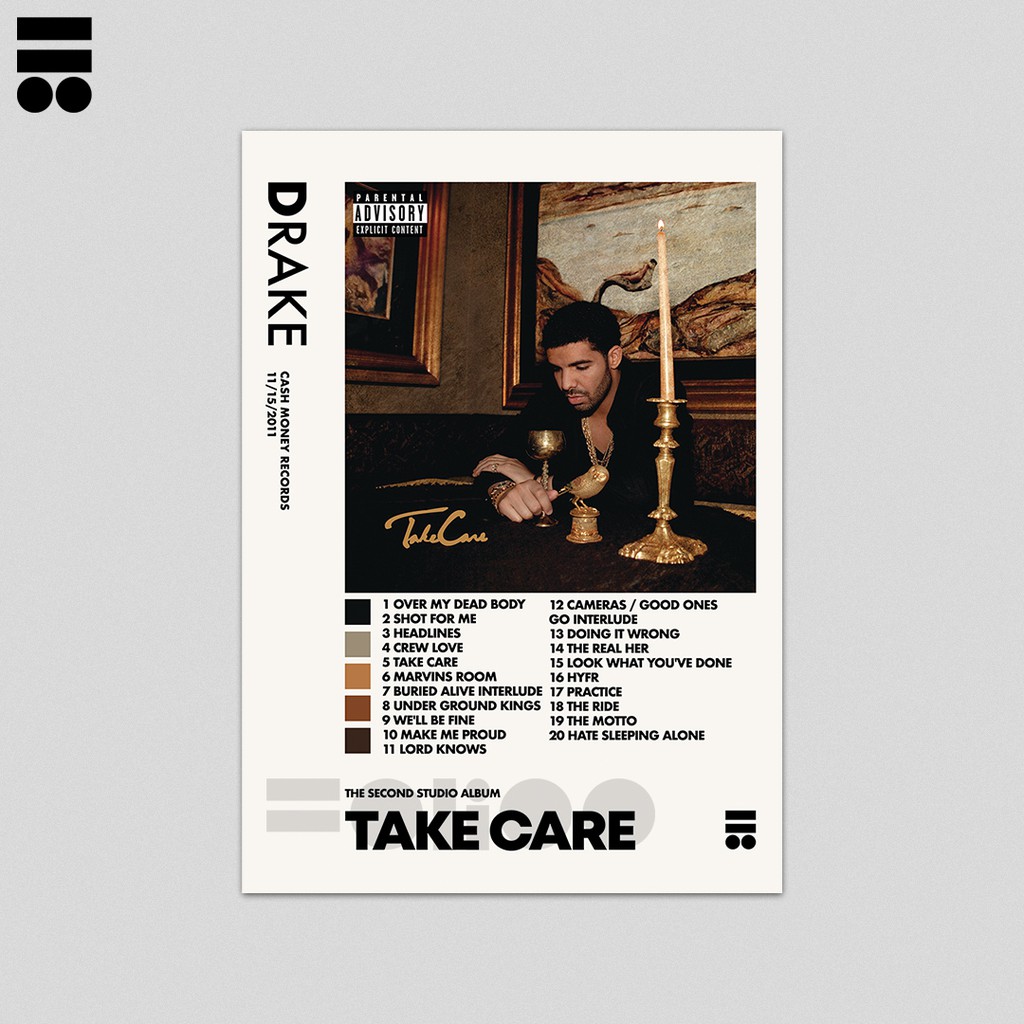 Jual Drake - Take Care Poster | Shopee Indonesia