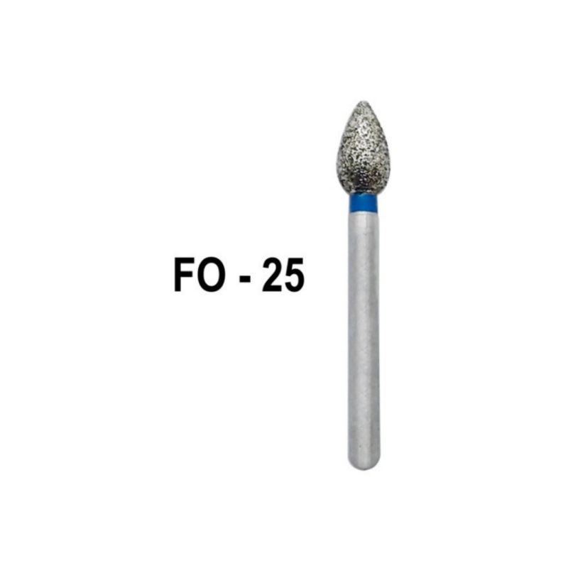 Jual Dental diamond bur high speed / mata bur highspeed / fissur tapper ...