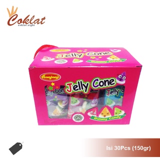 Jual Jelly Cone Gummy Candy / Permen Jeli Jadul / Permen Aneka rasa ...