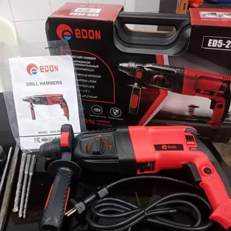 Jual ROTARY HAMMER EDON DEMOLITION | Shopee Indonesia