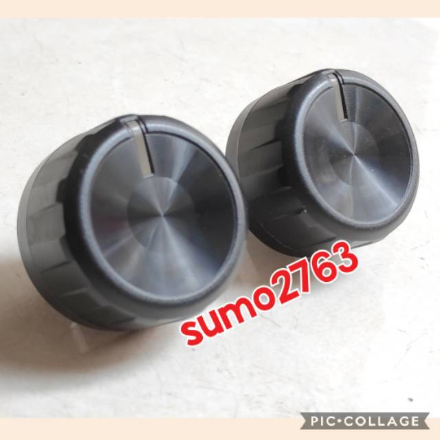 Jual sepasang knop knob putaran tombol AC model bulat original calya ...