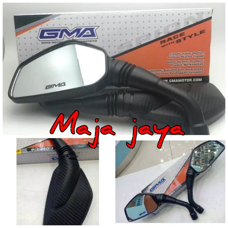 Jual Spion Motor Variasi Model Pulsar GMA Motif Karbon Motor Honda Dan ...