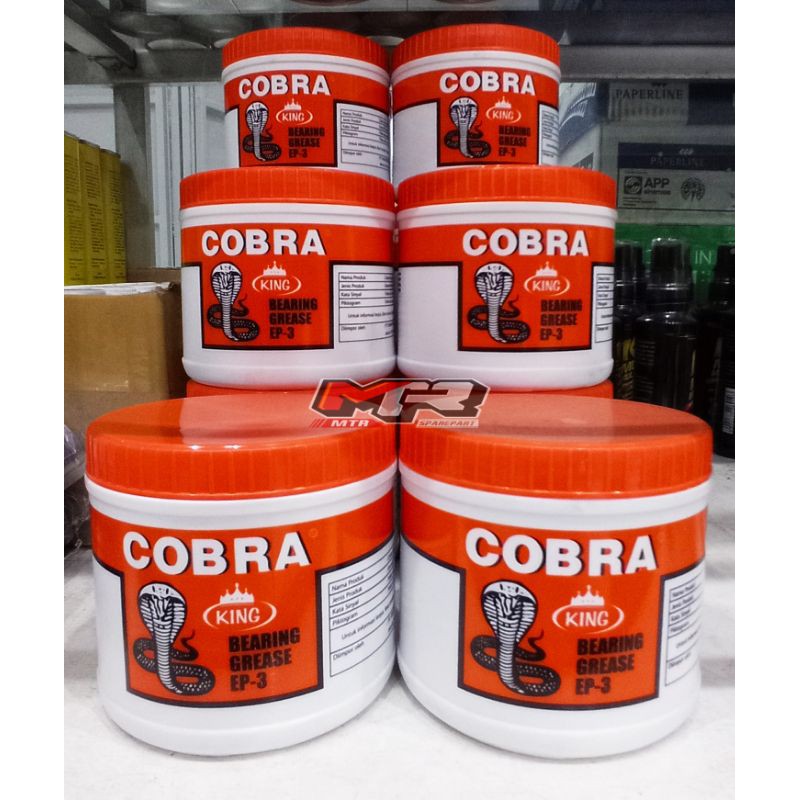 Jual Grease Bearing Stempet COBRA King EP-3 500Gram | Shopee Indonesia