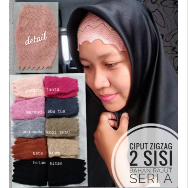 Jual Ciput zigzag 2 sisi (seri A) | Shopee Indonesia