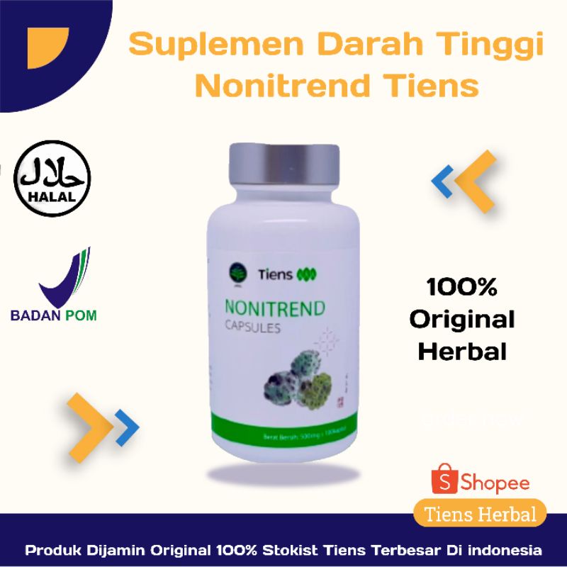 Jual Tianshi Nonitrend Tiens Original Extra Mengkudu Obat Herbal Darah ...