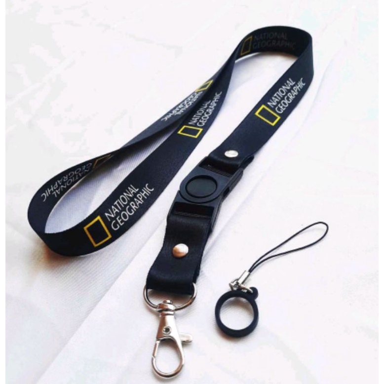 Jual Lanyard Plus Oring 13 Mm National Geographic Real Picture Tali ...