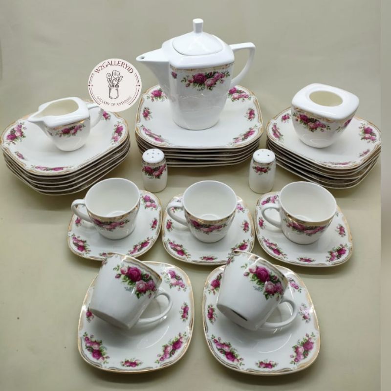 Jual Tea set Nakami Collection/tea set jepang keramik/tea set jbunga ...