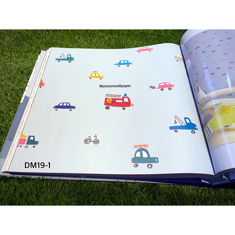 Jual Wallpaper Dinding Anak Mobil Simple Putih Biru Kuning Merah Hijau Minimalis | Shopee Indonesia