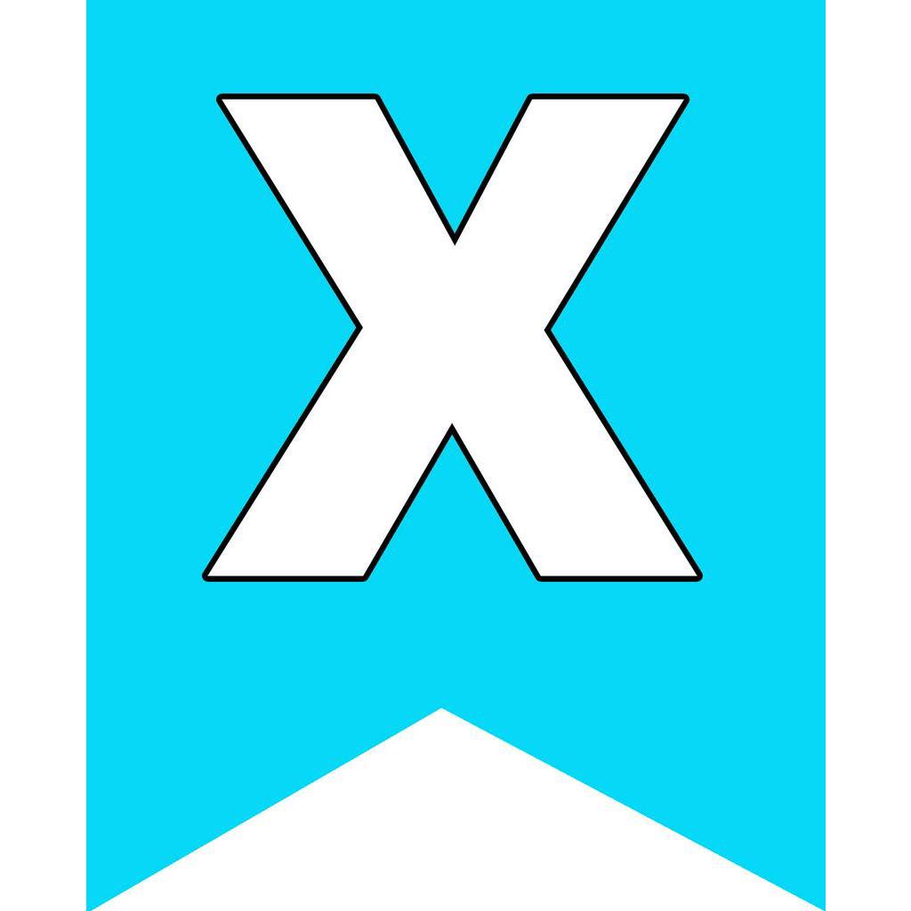 Jual BANNER HURUF ABJAD HURUF ALFABET A-Z BAHAN KERTAS ART KARTON 260GR ...