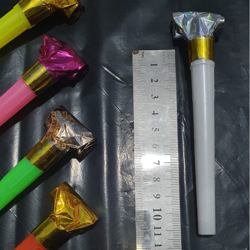 Jual Terompet Pesta lidah panjang ukuran 11 cm pendek ukuran 5 cm mini ...