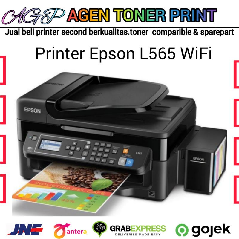 Jual Printer Epson L565 Wifi All In One Siap Pakai | Shopee Indonesia