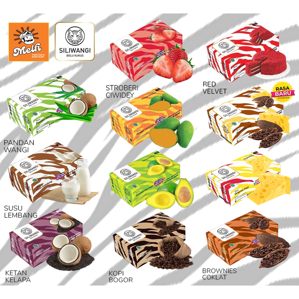 Jual BEST SELLER! Siliwangi Bolu Kukus 16+ pilihan varian rasa | Shopee ...