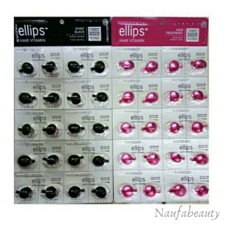 Jual Ellips Hair Vitamin isi 20 Capsule {tersedia warna Pink dan Hitam ...
