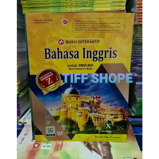 Jual Buku lks pr interaktif bahasa inggris kelas X,10 semester 1 tahun 2022 kurikulum merdeka ...