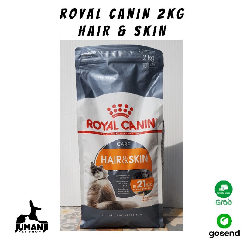 Jual Royal Canin Hair and Skin 2kg - Makanan Kucing RC Hair n Skin ...