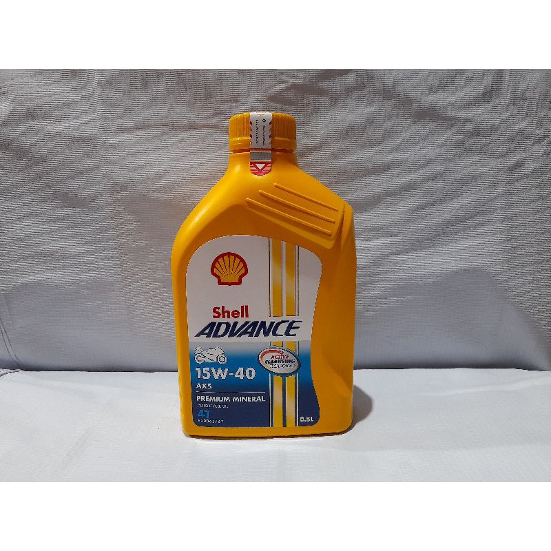 Jual Oli shell AX5 4T 15W-40 0.8L Asli Original Shell | Shopee Indonesia