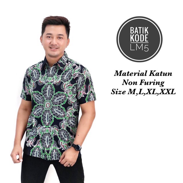 Jual Batik kode LM batik lanang solo batik lanang batik solo batik pria batik murah | Shopee ...