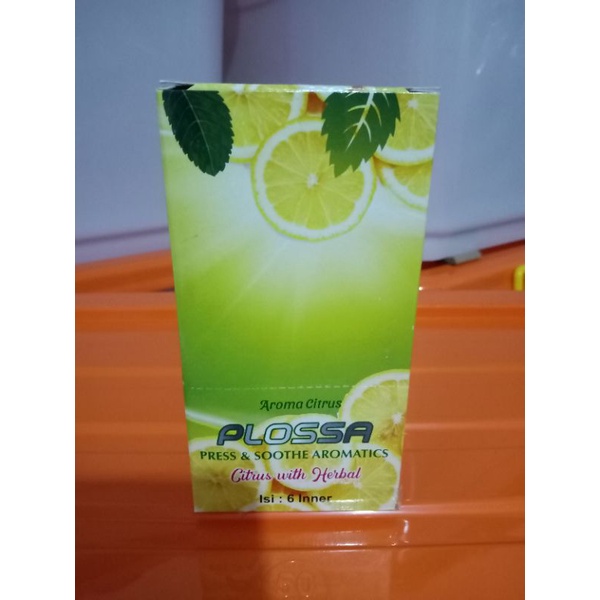 Jual Plossa Minyak Angin Aromatherapy Paket 6 PCS / Plosa Minyak Angin ...