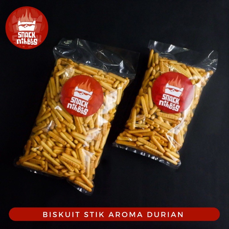 Jual BISKUIT STIK AROMA DURIAN 300gr / BISKUIT JADUL / BISKUIT JARI ...