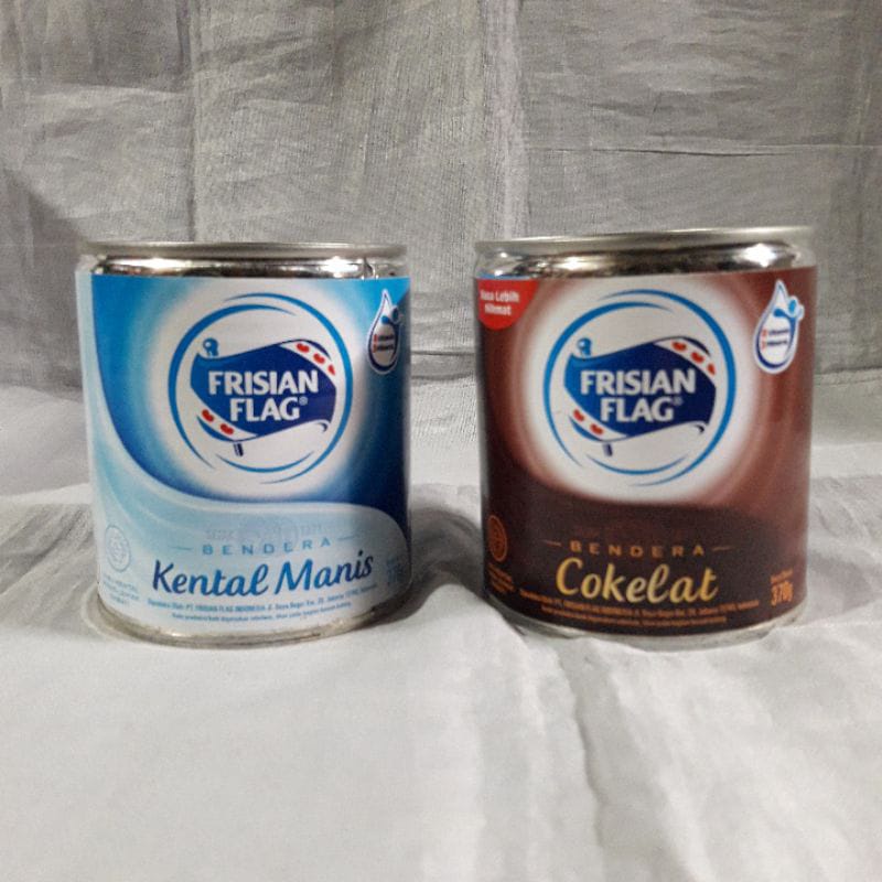 Jual FRISIAN FLAG BENDERA SUSU KENTAL MANIS KALENG | SKM KALENG ...