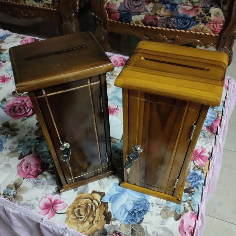 Jual Kotak Saran Kayu Jati - Kotak Surat Kayu Jati KECIL Ukuran | Kotak ...