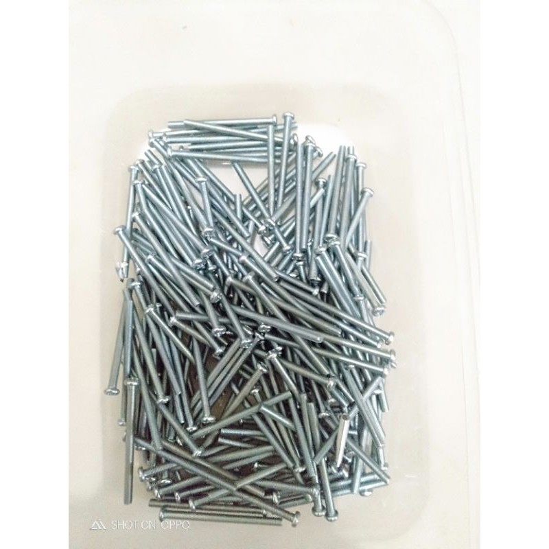 Jual mur+baut 3mm panjang 4cm | Shopee Indonesia