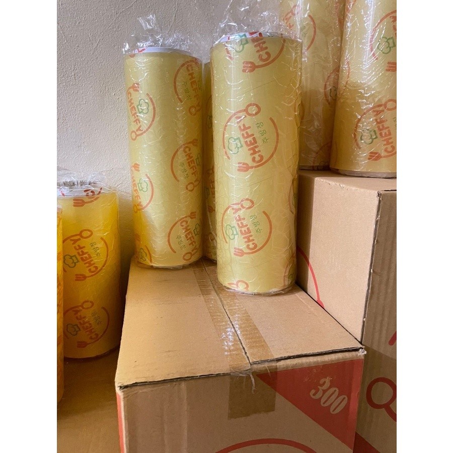 Jual CHEFFY WRAPPING ROLL 30 cm x 500 meter - ISI 6PCS CLING WRAP 1 DUS ...
