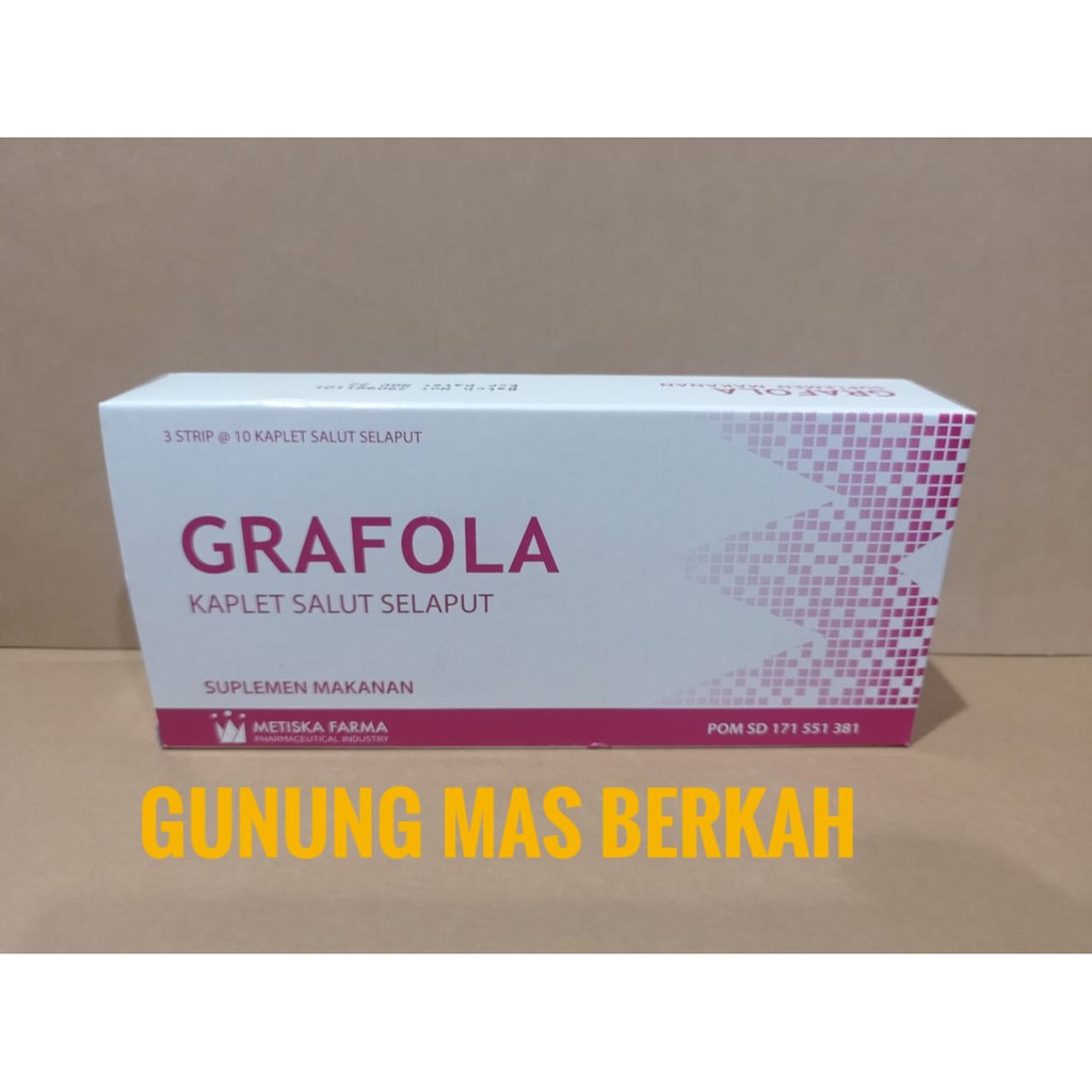 Jual GRAFOLA Grafola Gravola kapsul - Suplemen vitamin dan mineral ...