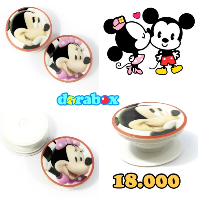 Jual Pop Socket Mickey / Minnie Mouse | Shopee Indonesia