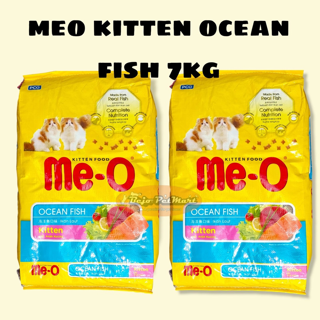 Jual Me-O MAKANAN KUCING MEO KITTEN OCEAN FISH 7KG ( KHUSUS GOSEND ...