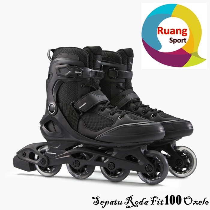 Jual Oxelo Sepatu Roda Pria Dewasa Inline Skates FIT100 Fitness Inline ...