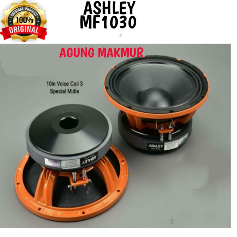 Jual Speaker Componet Ashley 10 Inch MF1030 Special Mid Ashley MF 1030 ...