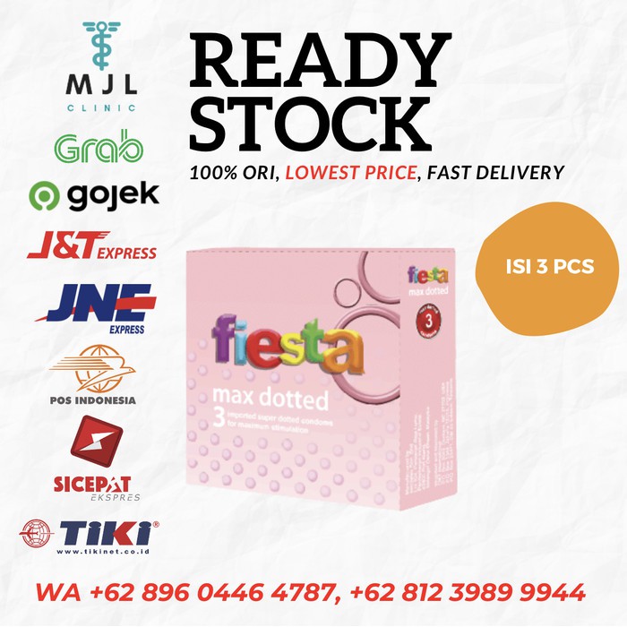 Jual Fiesta Max Dotted isi 3pcs dan Isi 12 Pcs | Shopee Indonesia