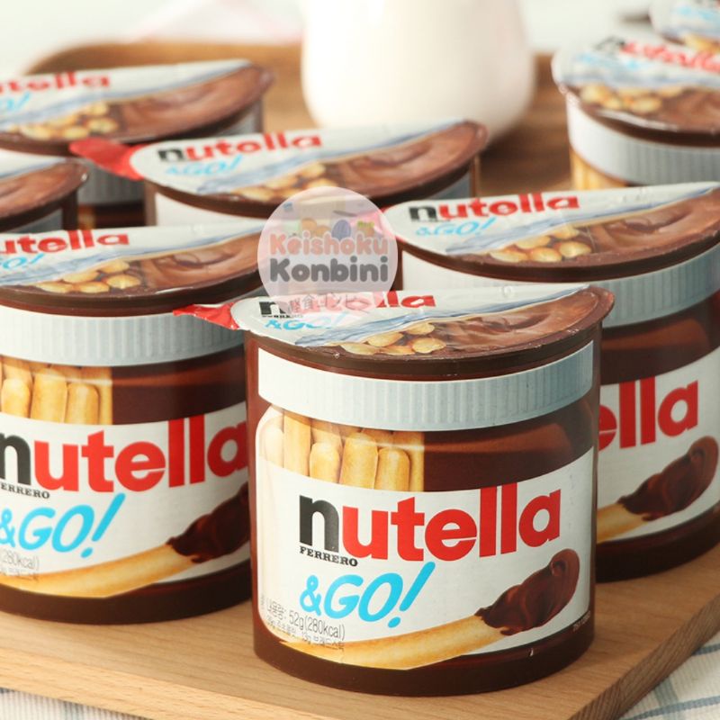 Jual Nutella & Go! BreadStick / snack impor / snack eropa / nutella ...