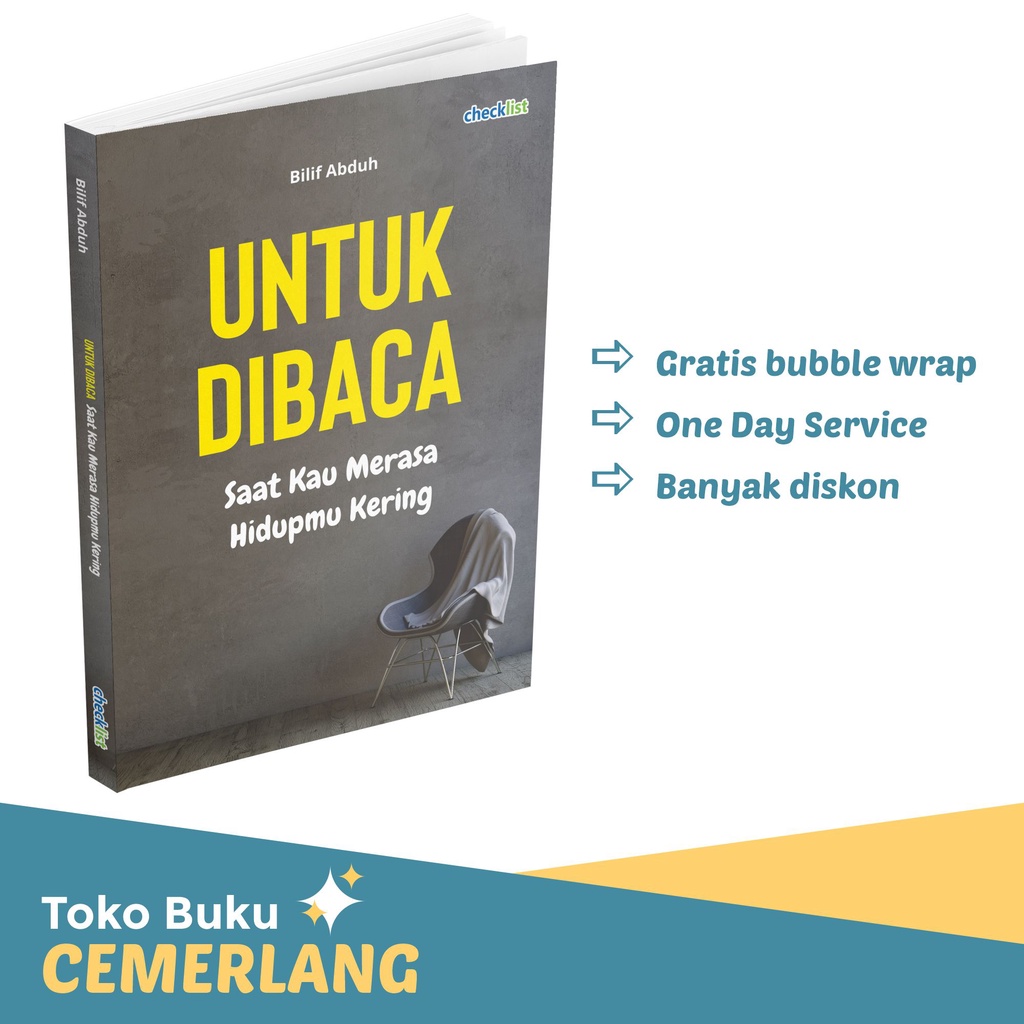 Jual Buku Untuk Dibaca Saat Kau Merasa Hidupmu Kering | Shopee Indonesia