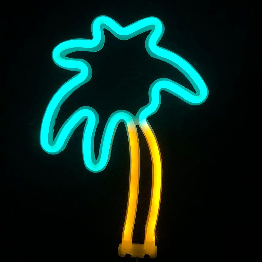 Jual Coconut Tree Neon Sign LED - Lampu Pohon Kelapa Neon - Lampu ...