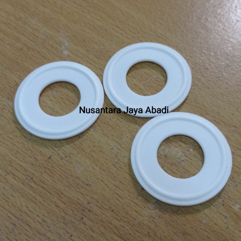 Jual Gasket Seal Ferrule Teflon / PTFE Sanitary 1 " inchi | Shopee ...