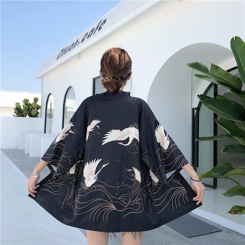 Jual kimono jepang Kimono Wanita Streetwear Jepang Yukata Wanita Kimono Cosplay Pakaian Jepang ...