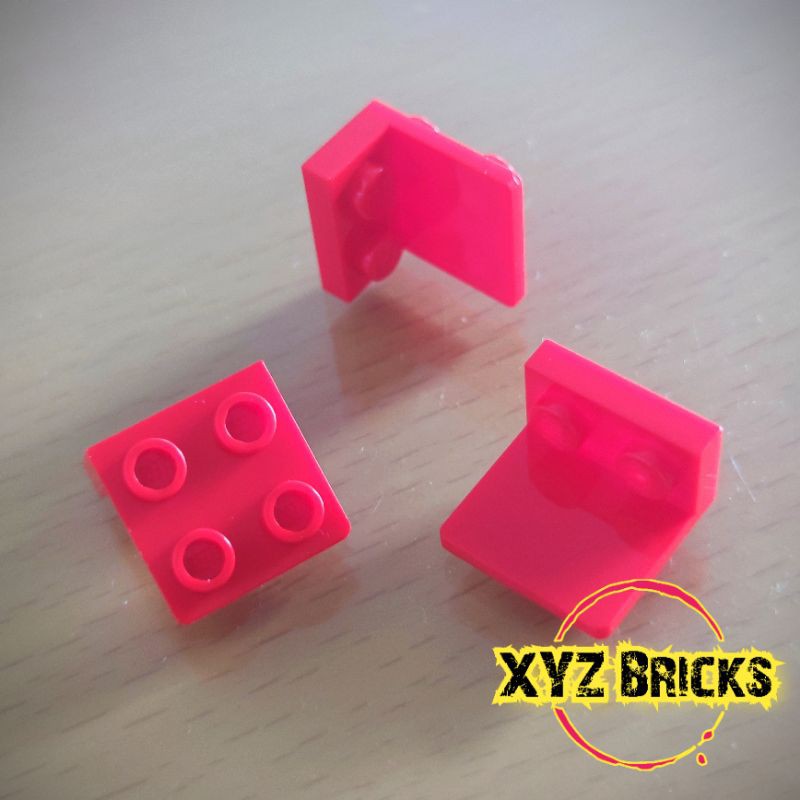 Jual LEGO PARTS 6001806 - Angle Plate Bottom 1x2 / 2x2 Bright Red ...