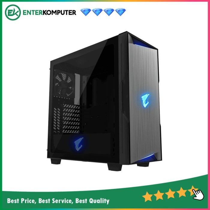 Jual Gigabyte AORUS C Glass PC Gaming - Casing PC | Shopee Indonesia