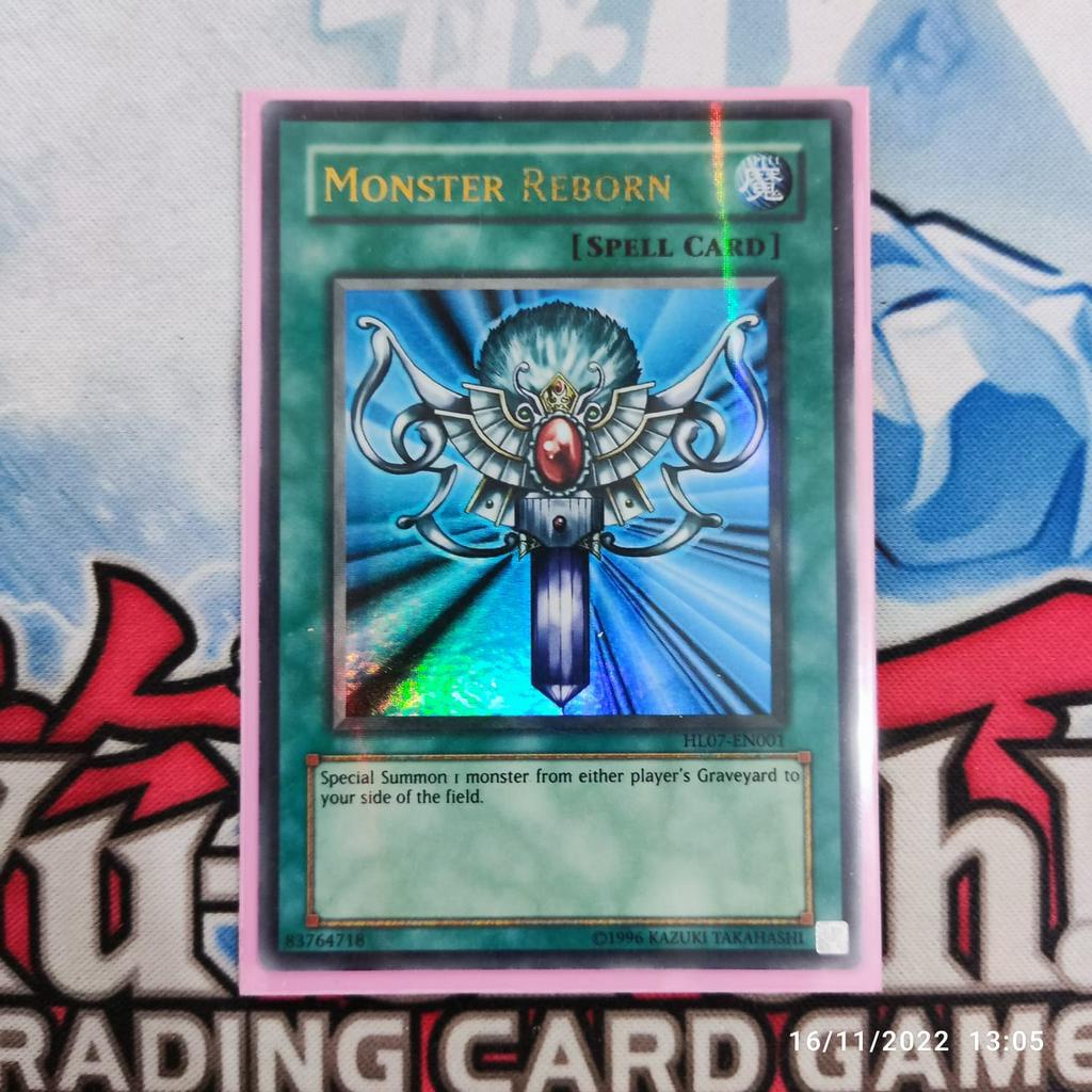 Jual yugioh monster reborn HL07 ultra parallel rare original | Shopee ...