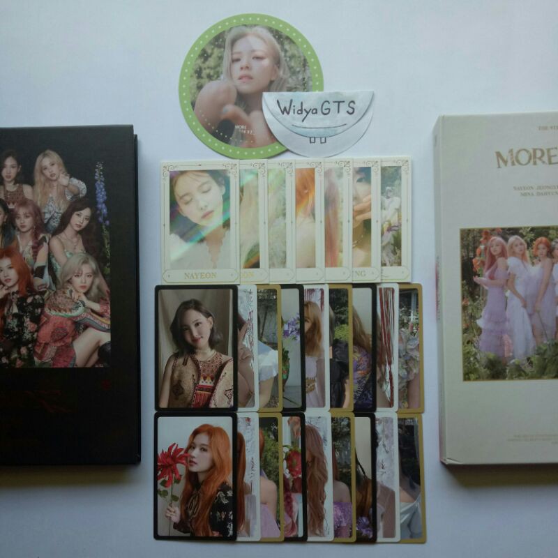 Jual THR Lebaran WTS OFFICIAL TWICE MORE & MORE Unsealed Album preloved ...