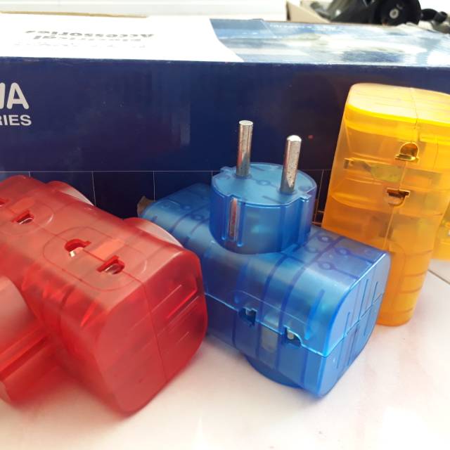Jual Stop kontak kyowa isi 6 lubang stop kontak T arde+gepeng | Shopee ...