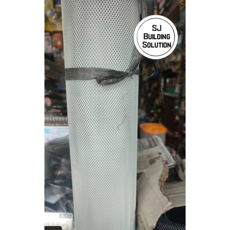 Jual Kawat Kasa Nyamuk Mesh Baja Putih Abu 1,2 Mtr Meter 1Mtr Meteran ...