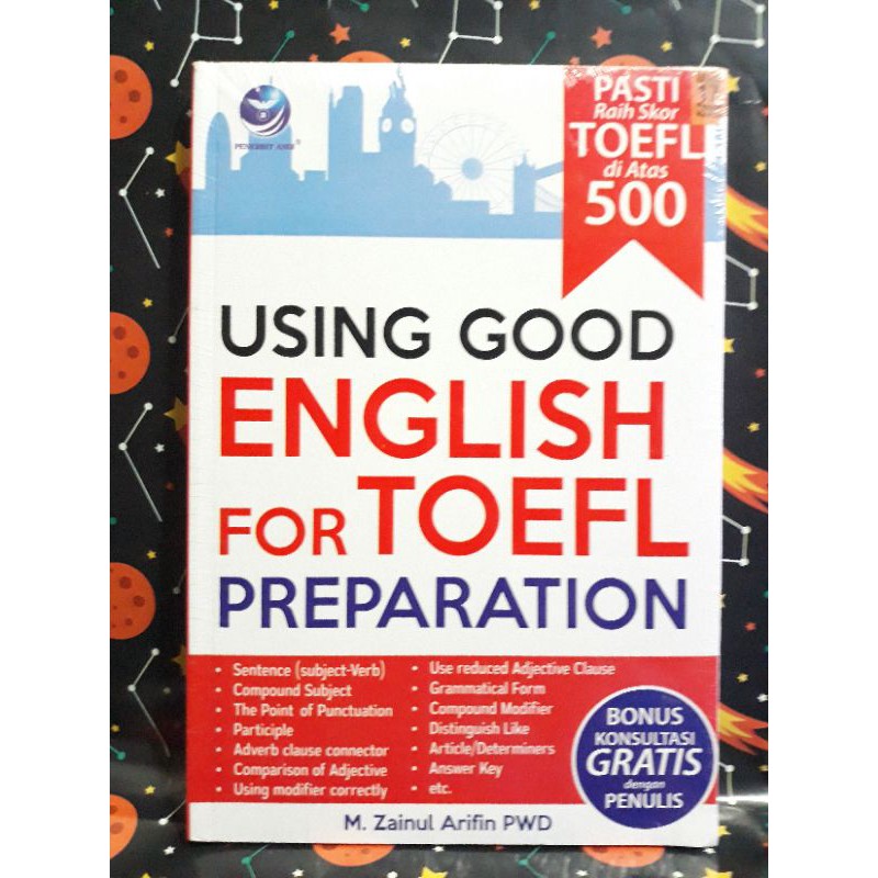 Jual using good english for toefl preparation m zainul arifin pwd ...