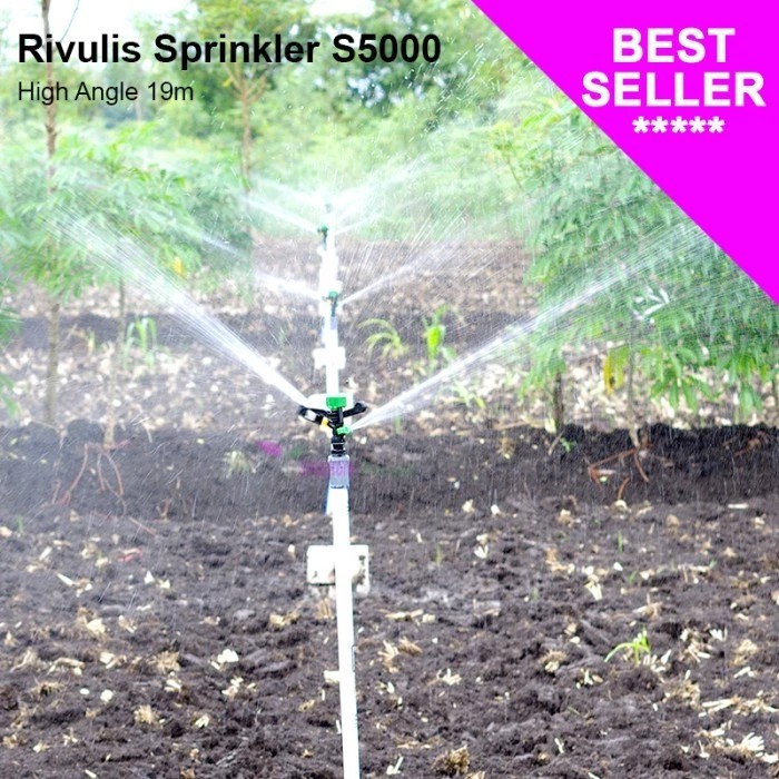 Jual Rivulis Sprinkler S5000 High Angle Diameter 19m | Shopee Indonesia